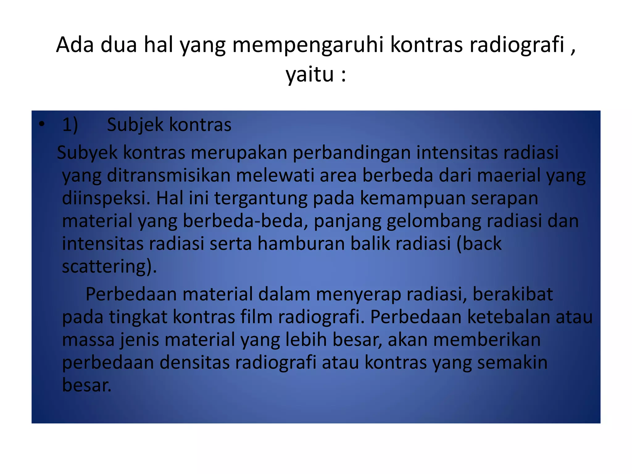 Radiofotografi ii ( ATRO NUSANTARA JAKARTA) | PPTX