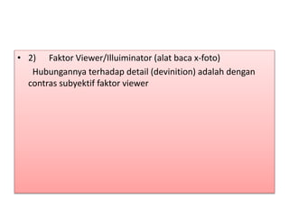 Radiofotografi ii ( ATRO NUSANTARA JAKARTA) | PPTX