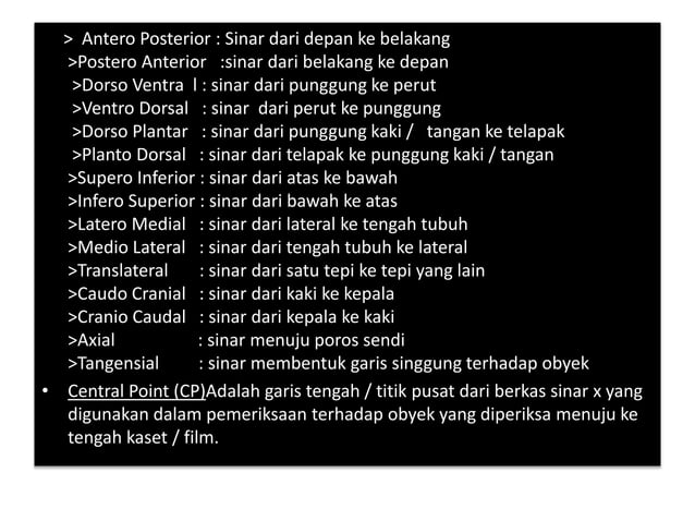 Radiofotografi ii ( ATRO NUSANTARA JAKARTA) | PPTX