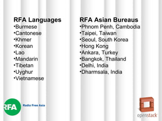 Radio Free Asia | PPT | Cloud Computing | Internet