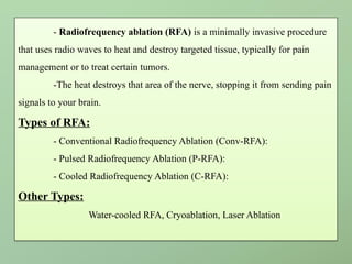 Radio Frequency Ablation and Cardiac Ablation.pptx