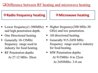 Radio frequency cooking | PPTX