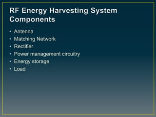 Radio frequency energy harvesting.pptx