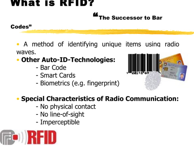 Radio Frequency Identification | PPT