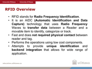 Radio frequency identification | PPT