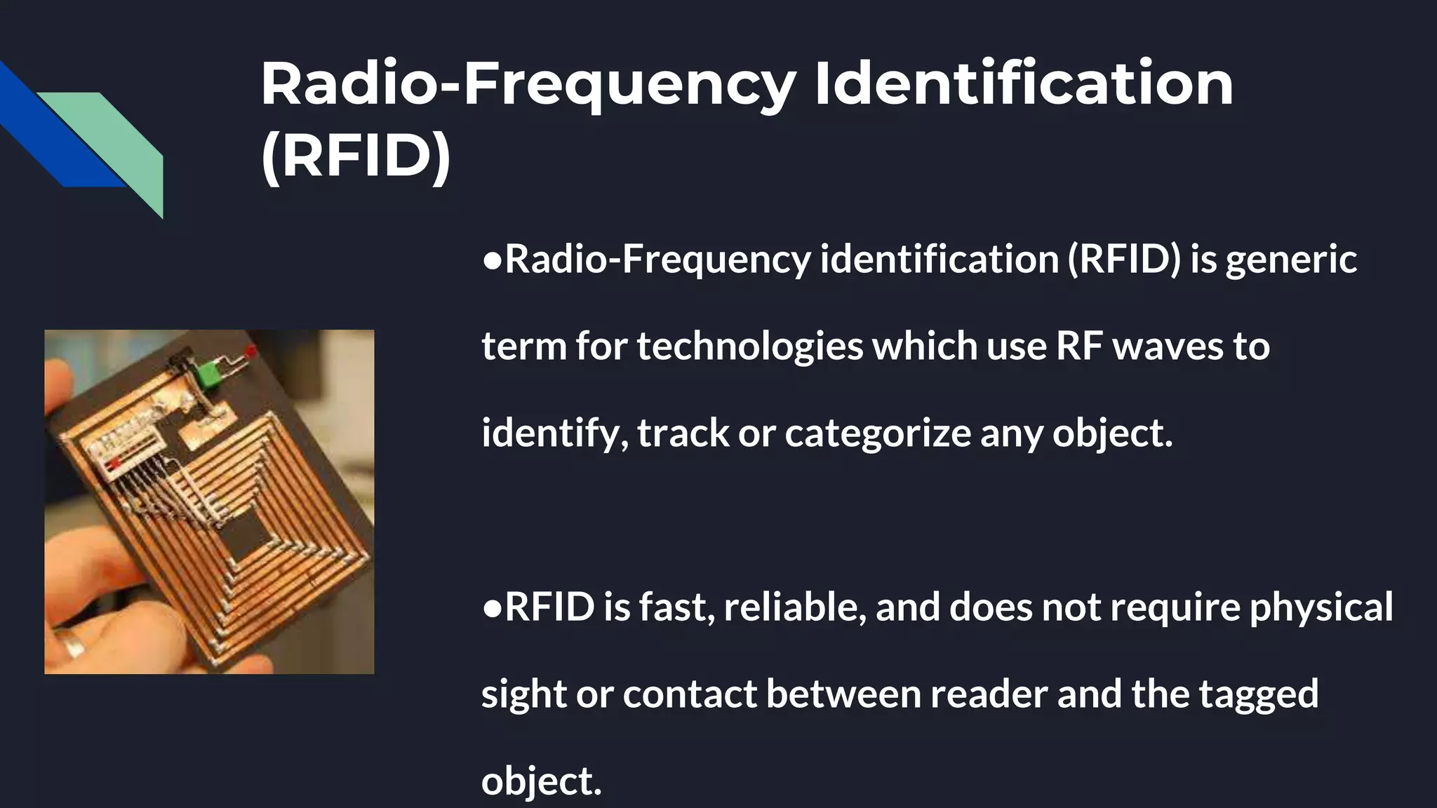 Radio frequency identification(rfid) | PPTX