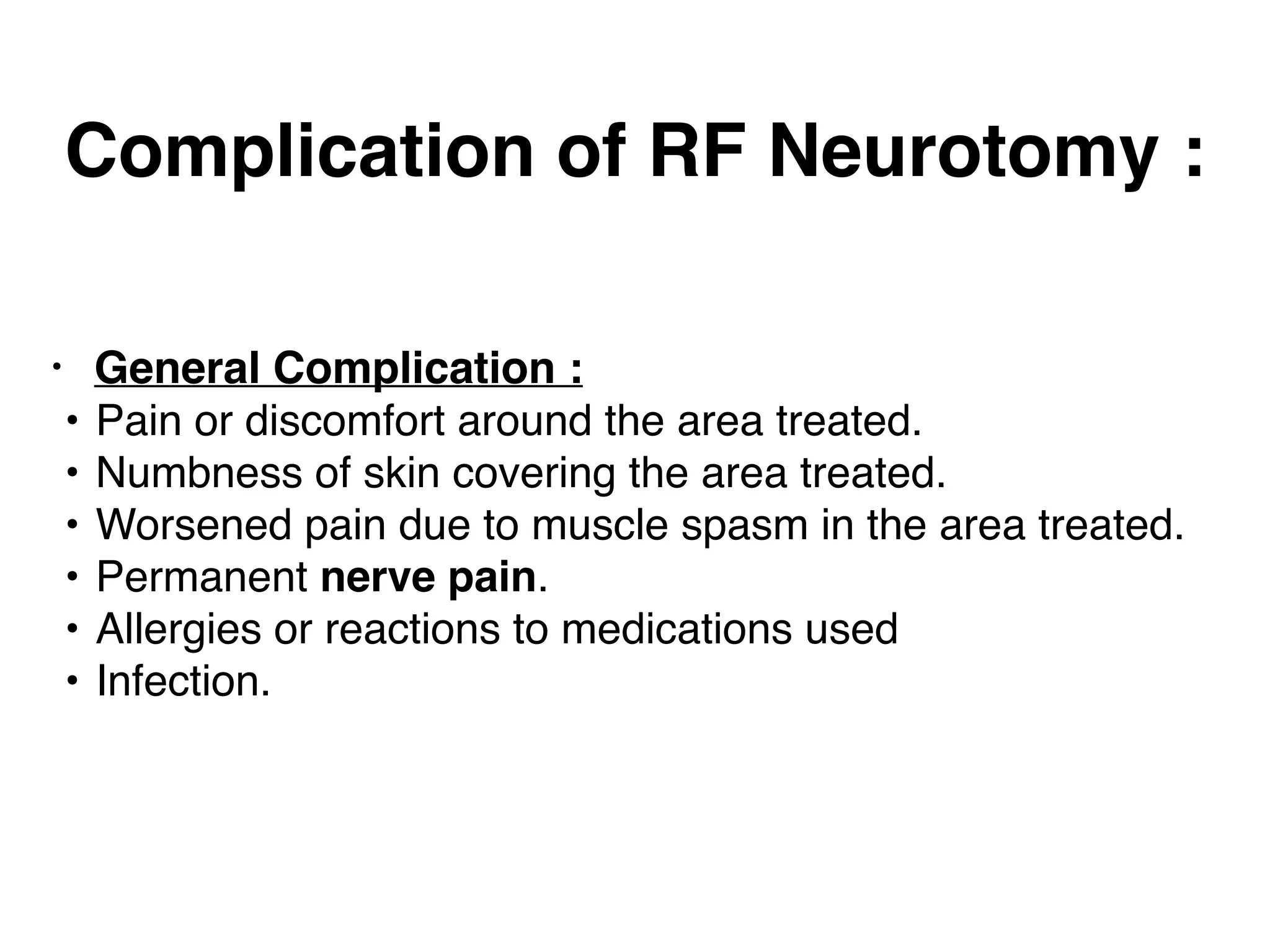 Radiofrequency in chronic pain management | PDF