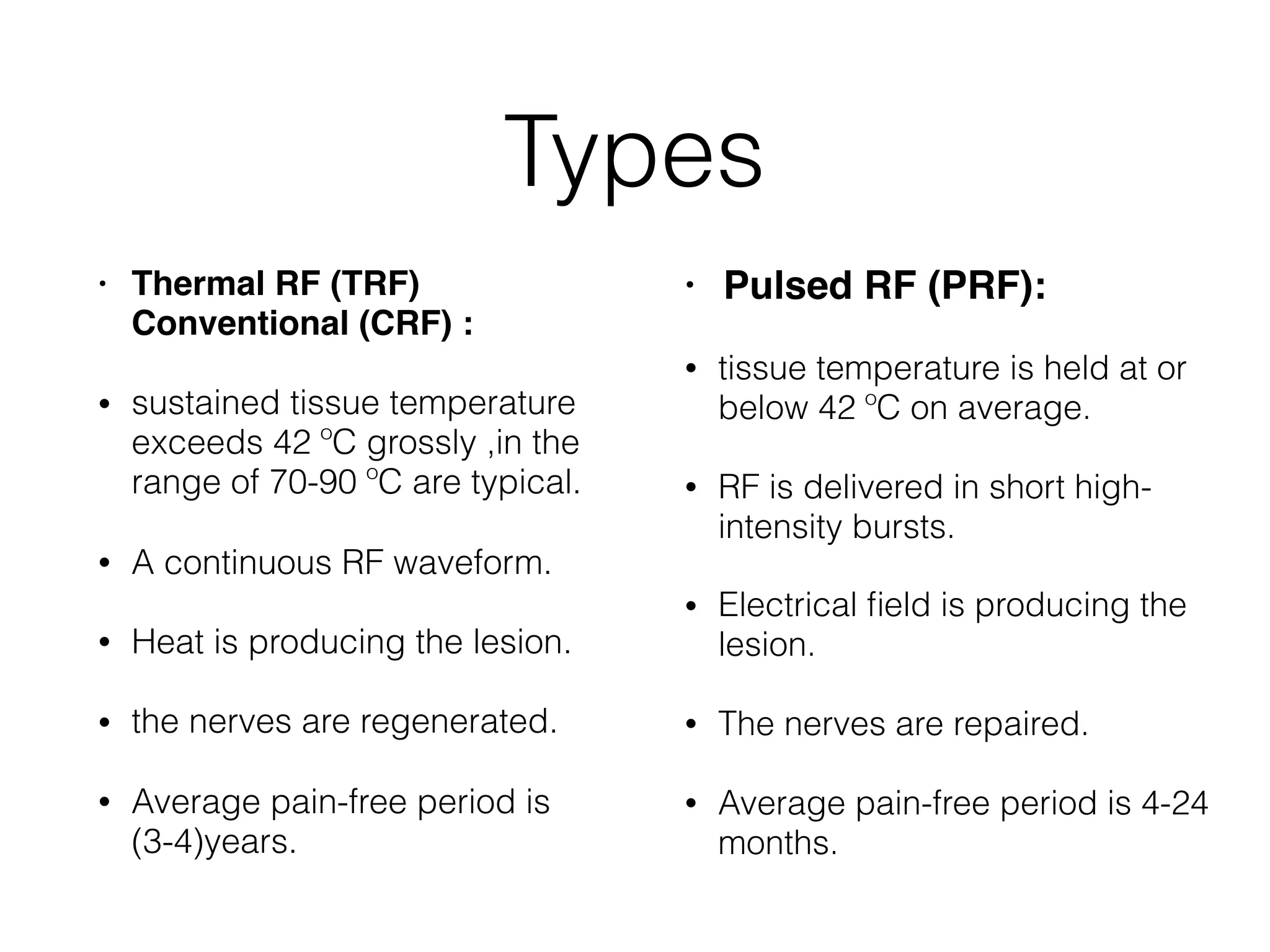 Radiofrequency in chronic pain management | PDF