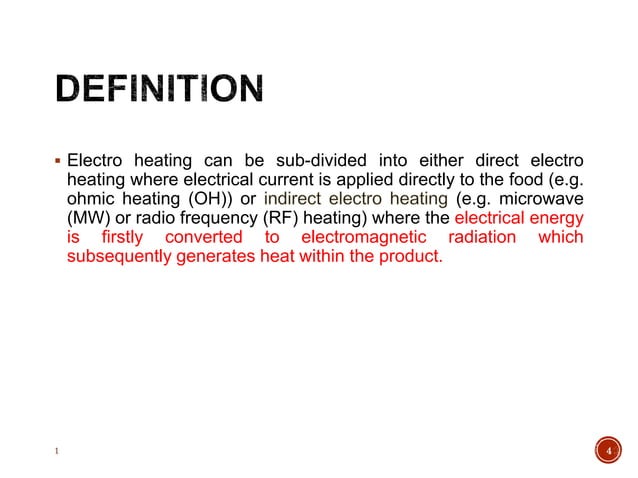 Radio frequency processing and Microwave heating in food processing | PPTX