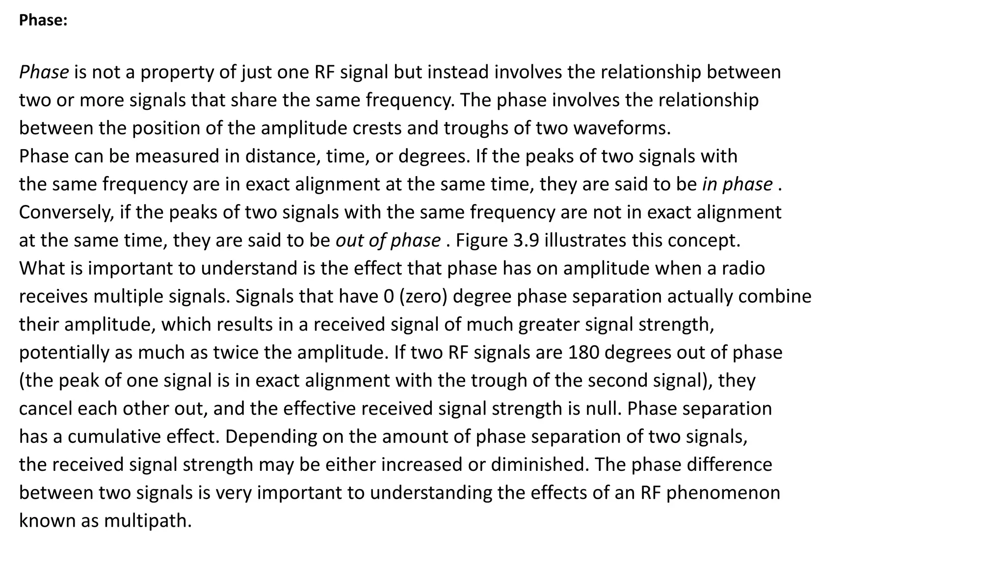 Radio Frequency Signal Characteristics.pptx | Computer Networking ...