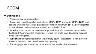 Radioghrapic imaging Room.pptx