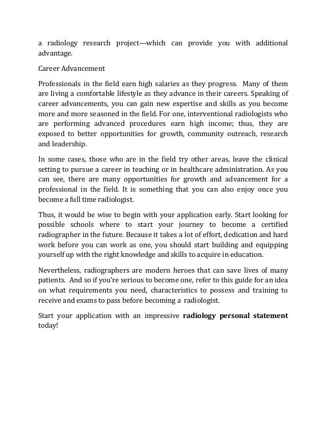 How to Become a Radiographer