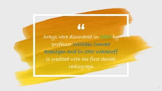 Radiographic aids in Periodontal Diagnosis | PPTX