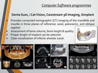 Radiographic aids in dx of periodontol ds part b | PPTX