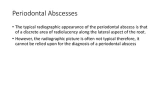 RADIOGRAPHIC AIDS IN THE DIAGNOSIS OF PERIODONTAL DISEASES.pptx ...