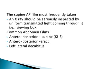 Radiographic anatomy of gastrointestinal tract | PPTX