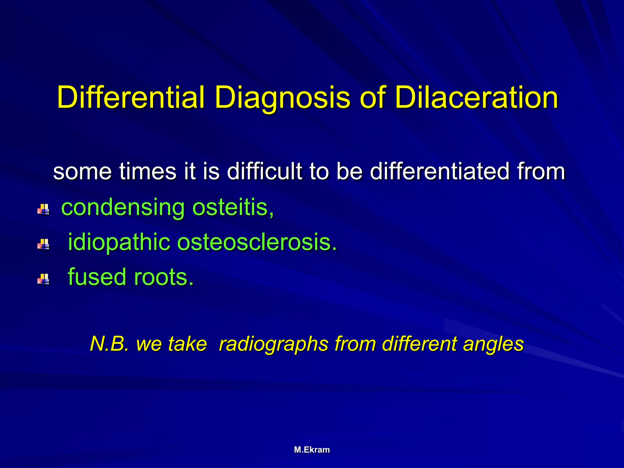 Radiographic assessment of teeth developmental anomalies | PPT