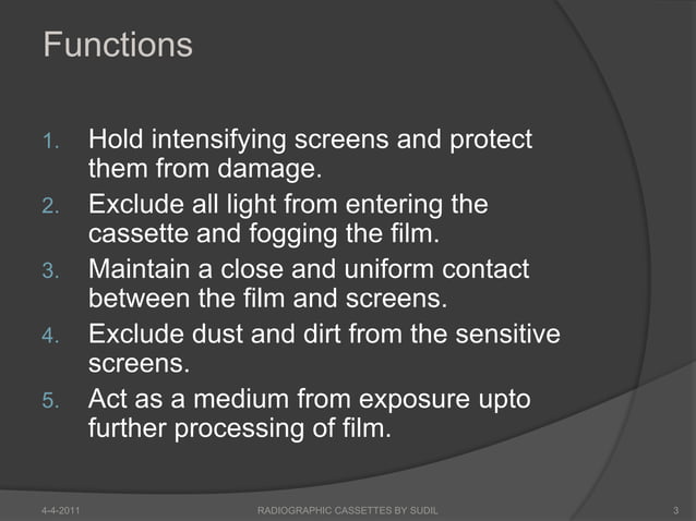 Radiographic cassettes | PPSX | Cameras and Camcorders | Consumer ...