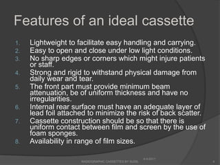 Radiographic cassettes | PPSX