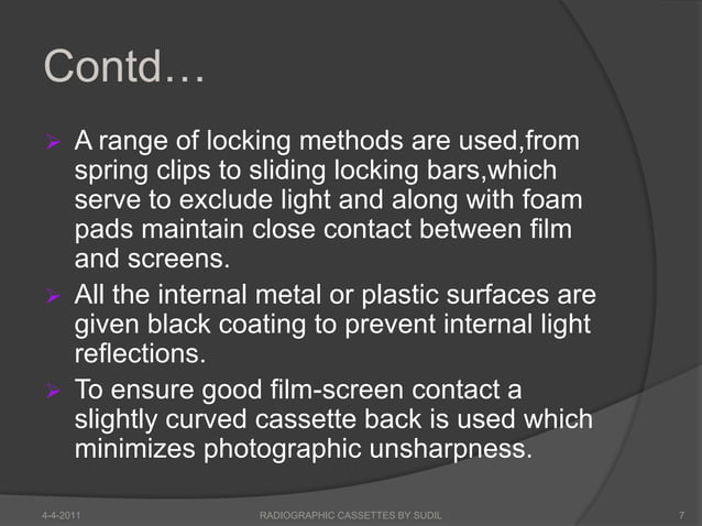 Radiographic cassettes | PPSX | Cameras and Camcorders | Consumer ...