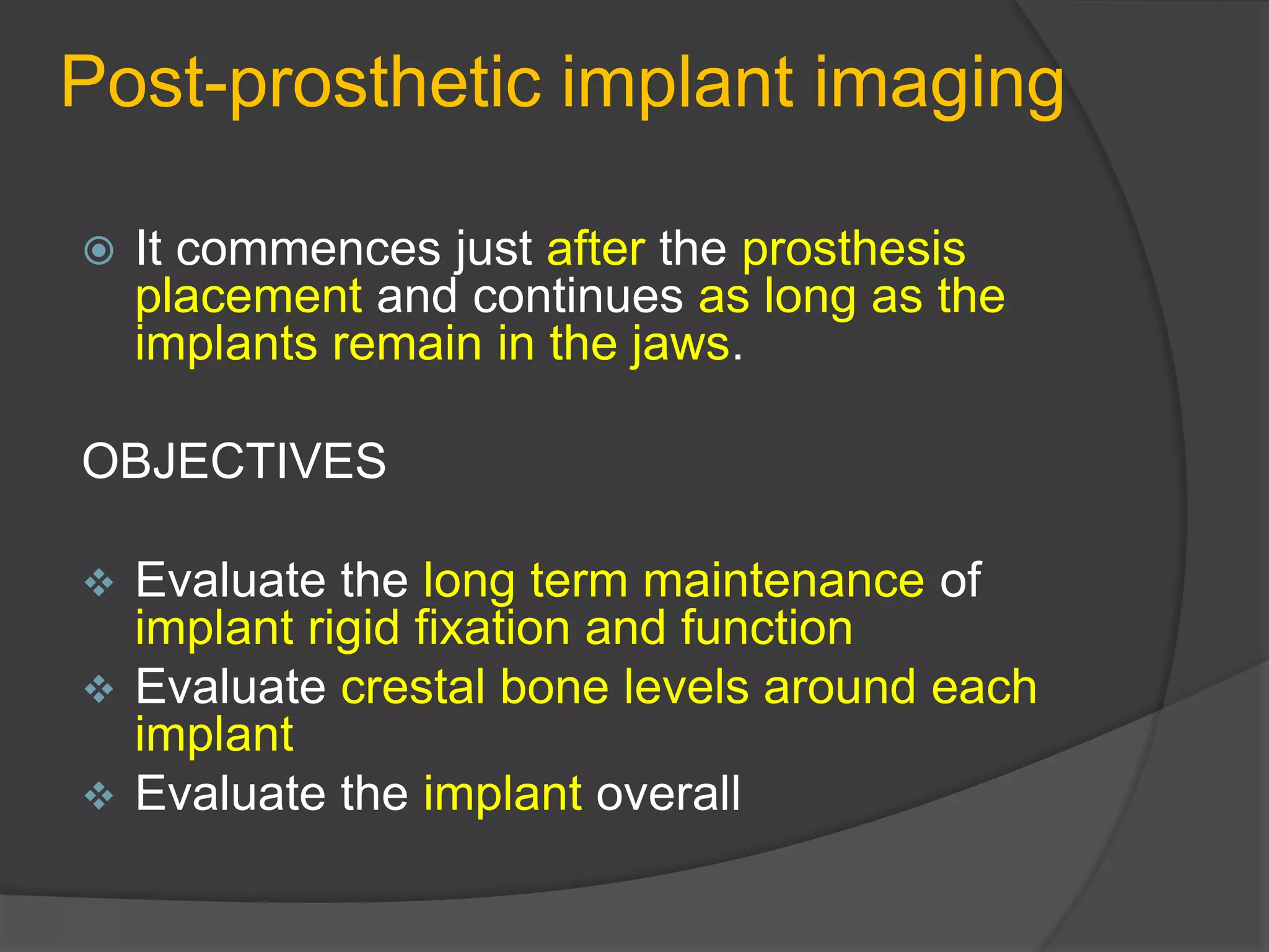Radiographic considerations in dental implants | PPTX