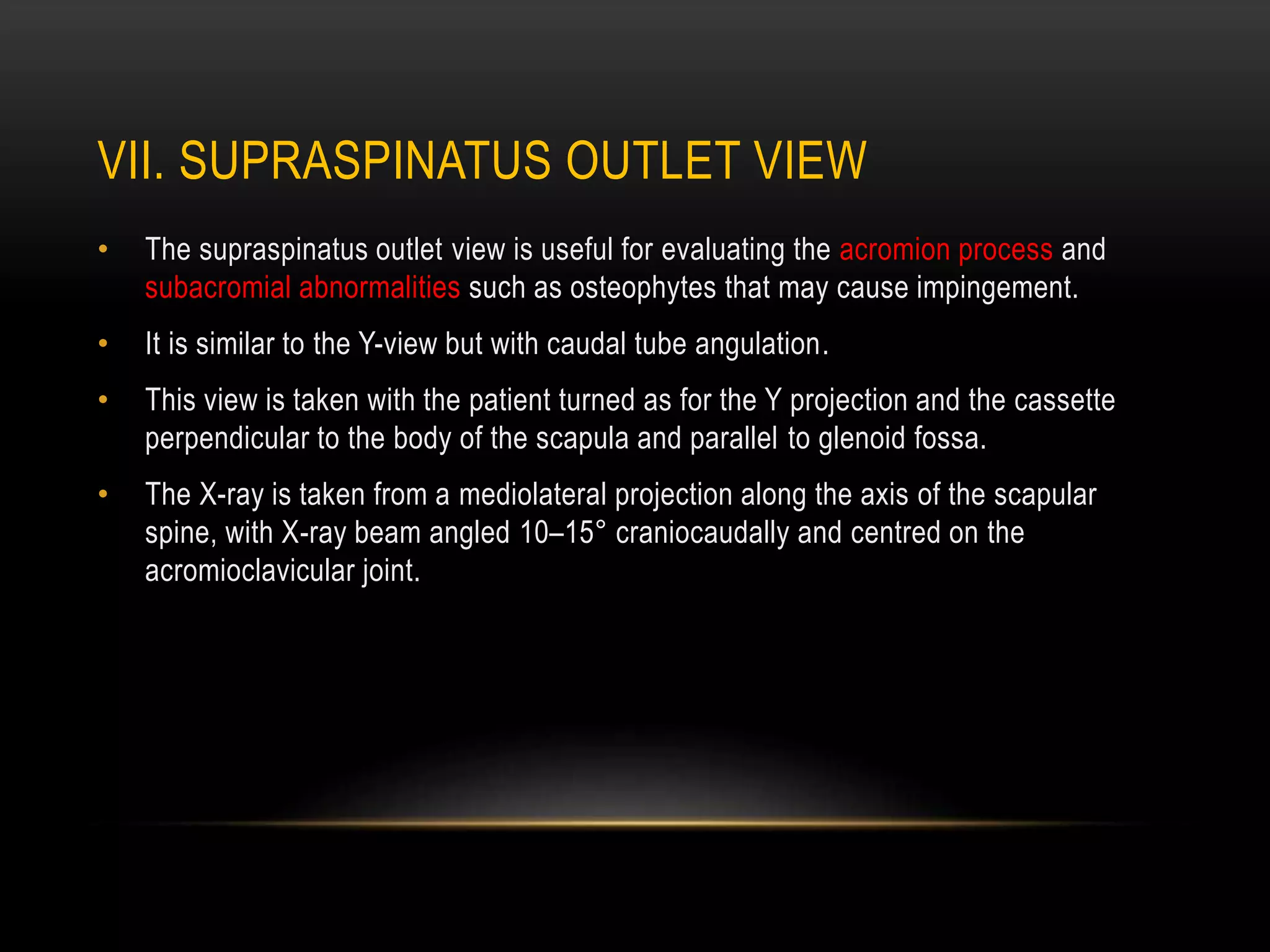 Radiographic evaluation of shoulder | PPTX