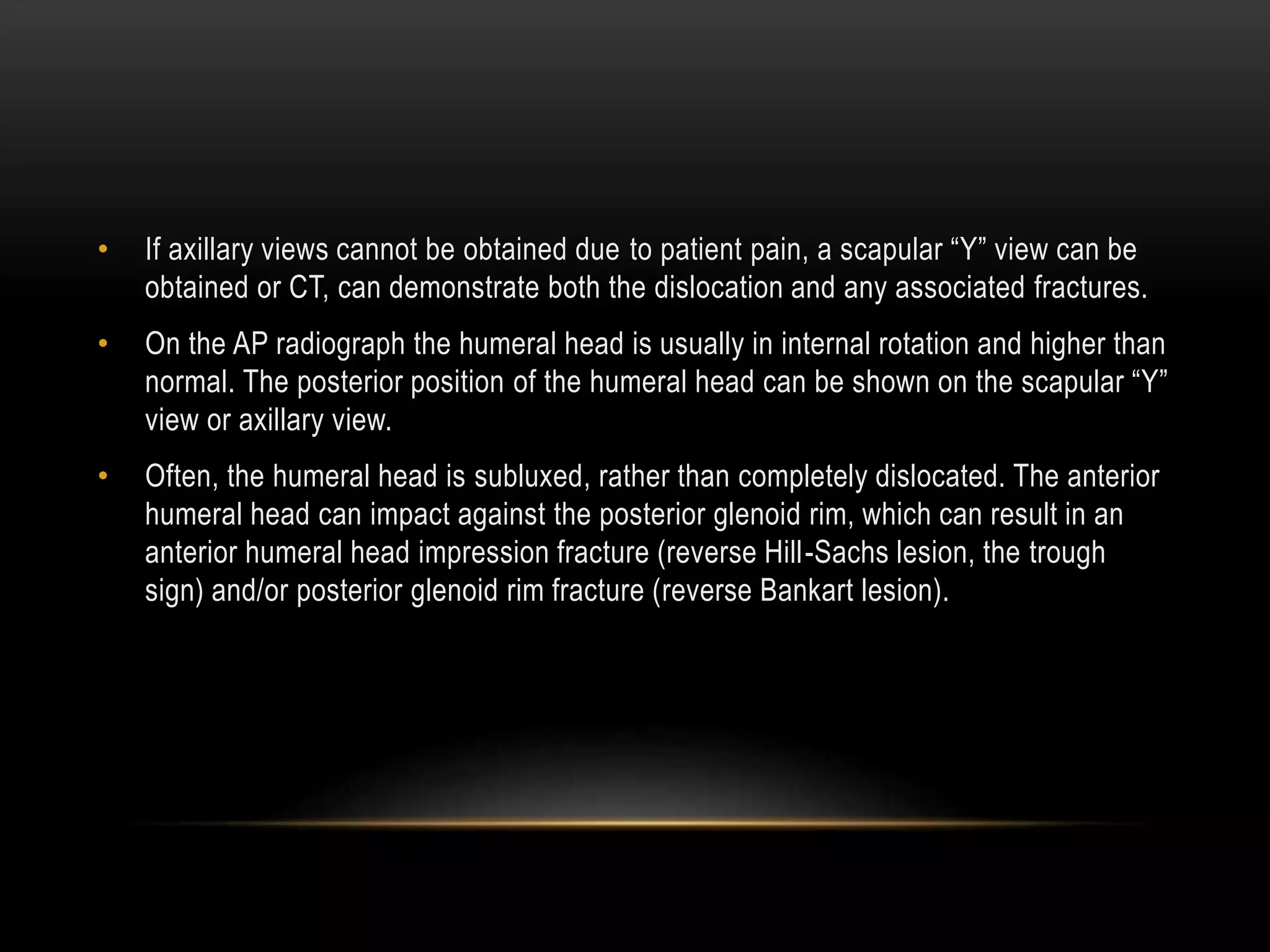 Radiographic evaluation of shoulder | PPTX