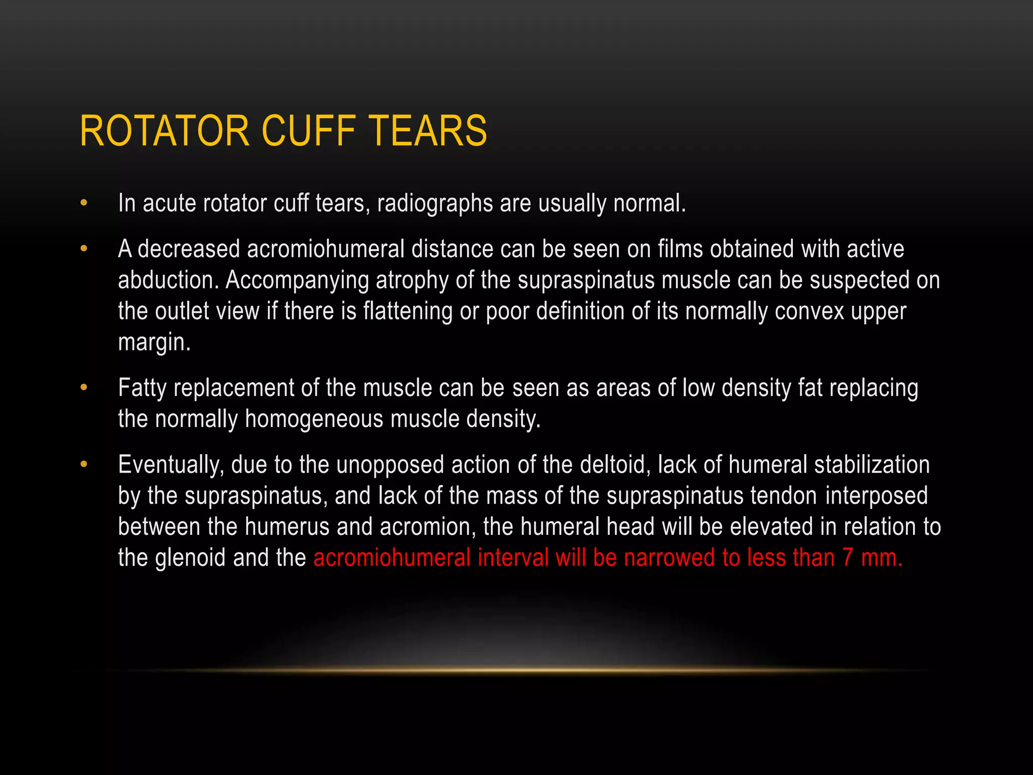Radiographic evaluation of shoulder | PPTX