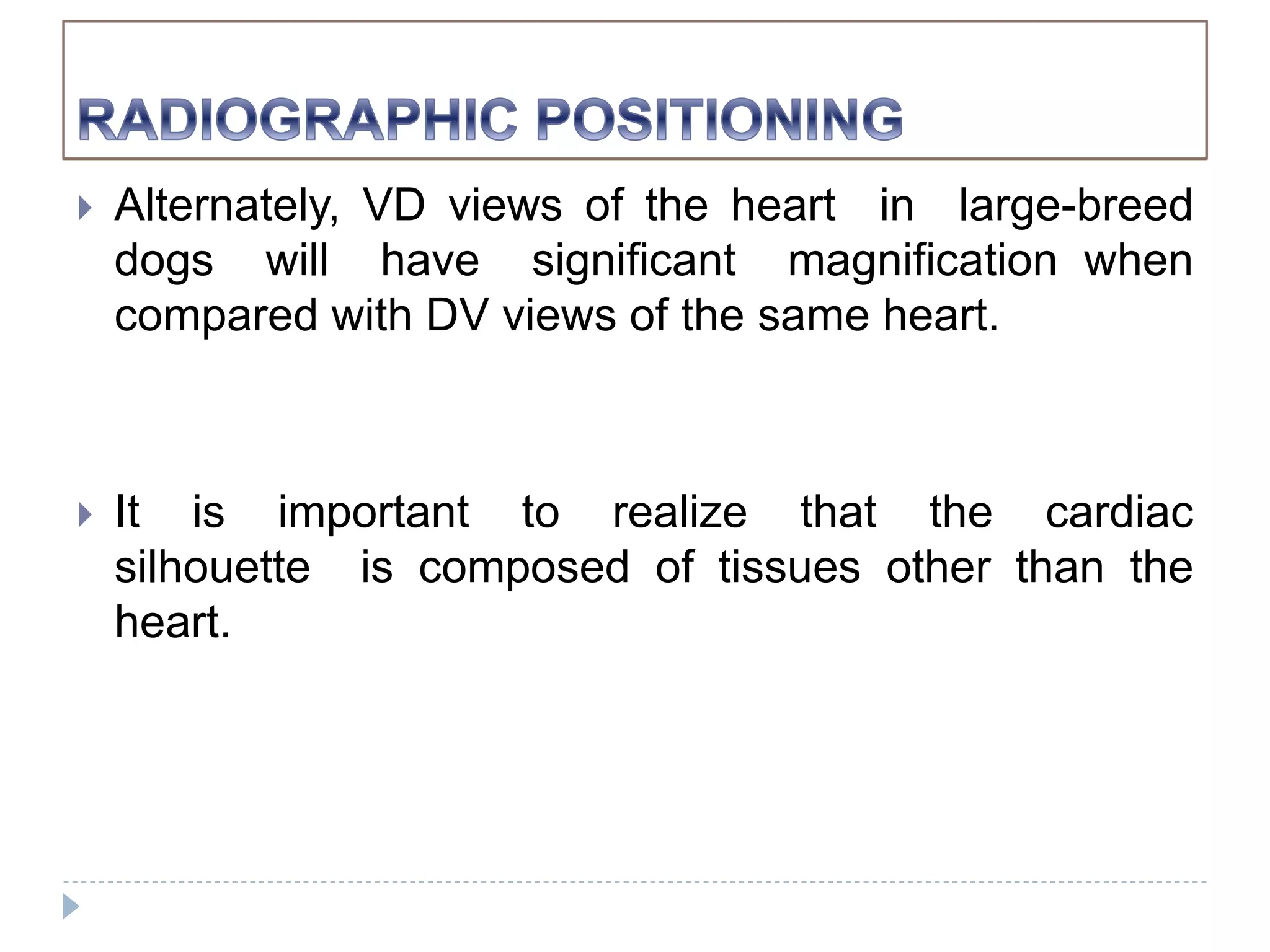 Radiographic Examination of Cardiovascular System | PPTX