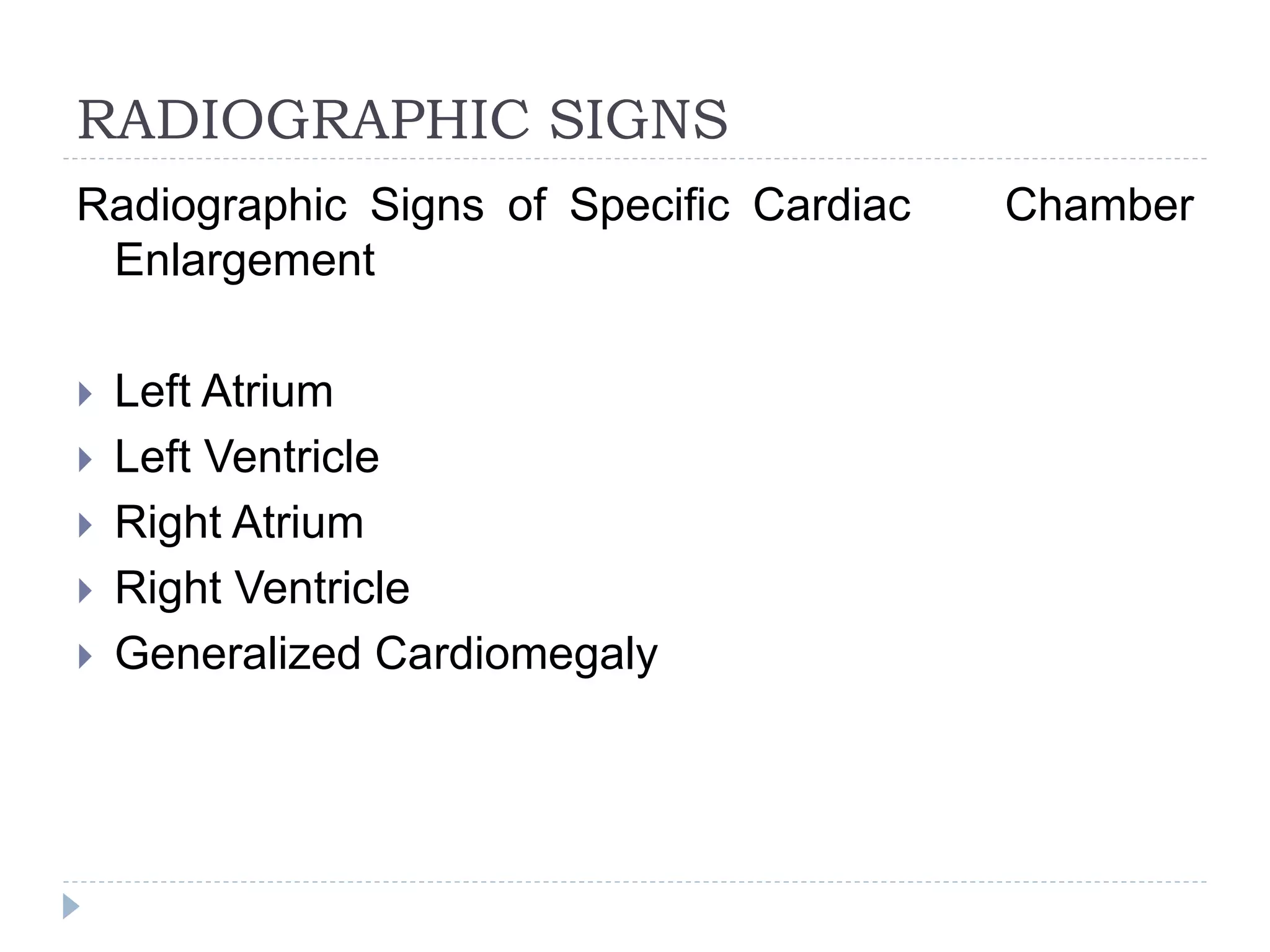 Radiographic Examination of Cardiovascular System | PPTX