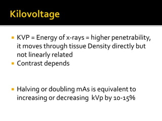 Radiographic factor | PPTX