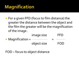 Radiographic factor | PPTX