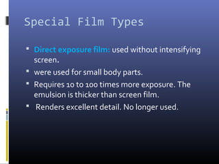 Radiographic film | PPT