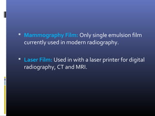 Radiographic film | PPT