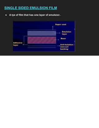 RADIOGRAPHIC FILM, types, uses, application | PDF