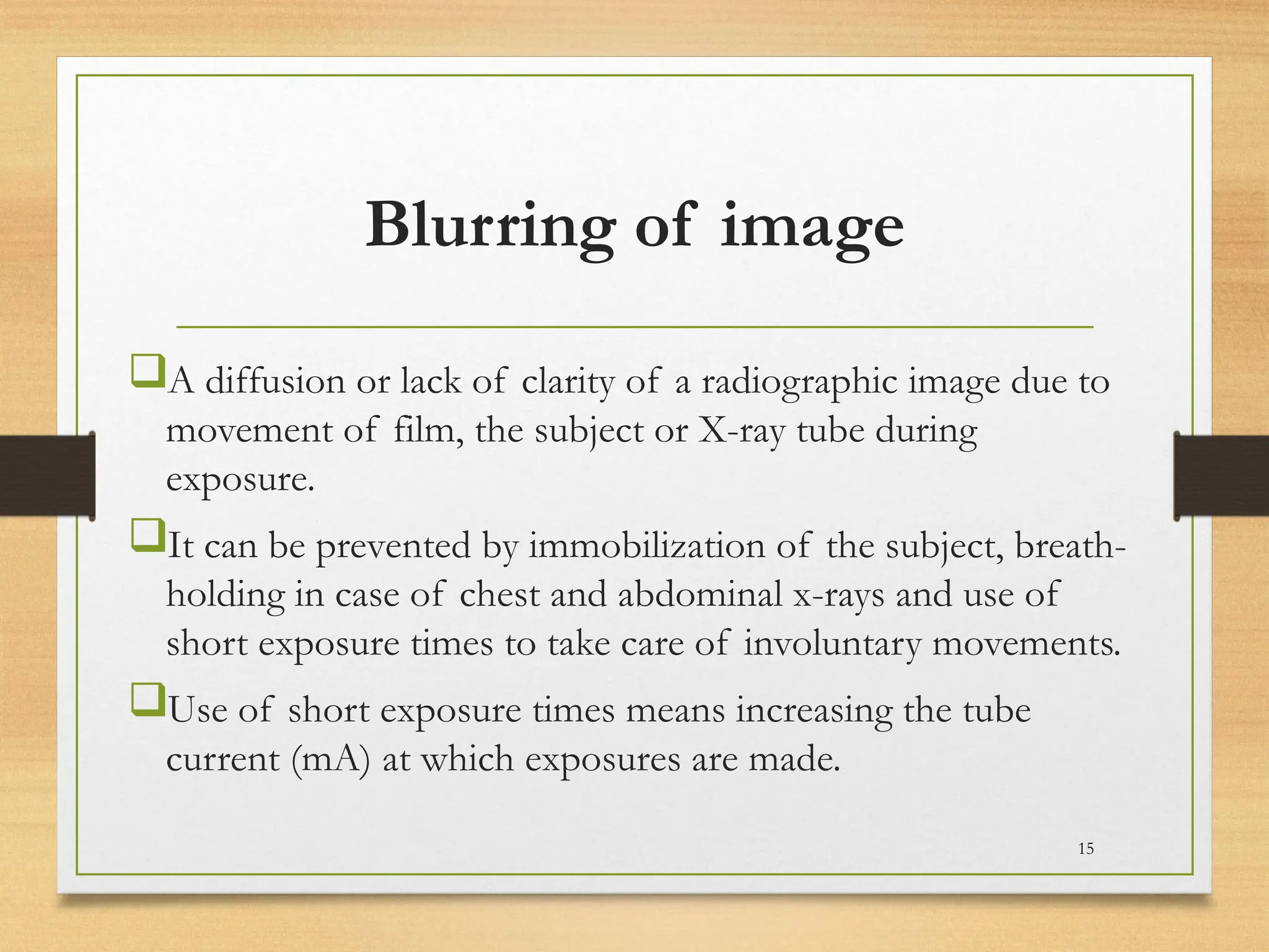 Radiographic Film Faultsand how they can be avoided | PPTX
