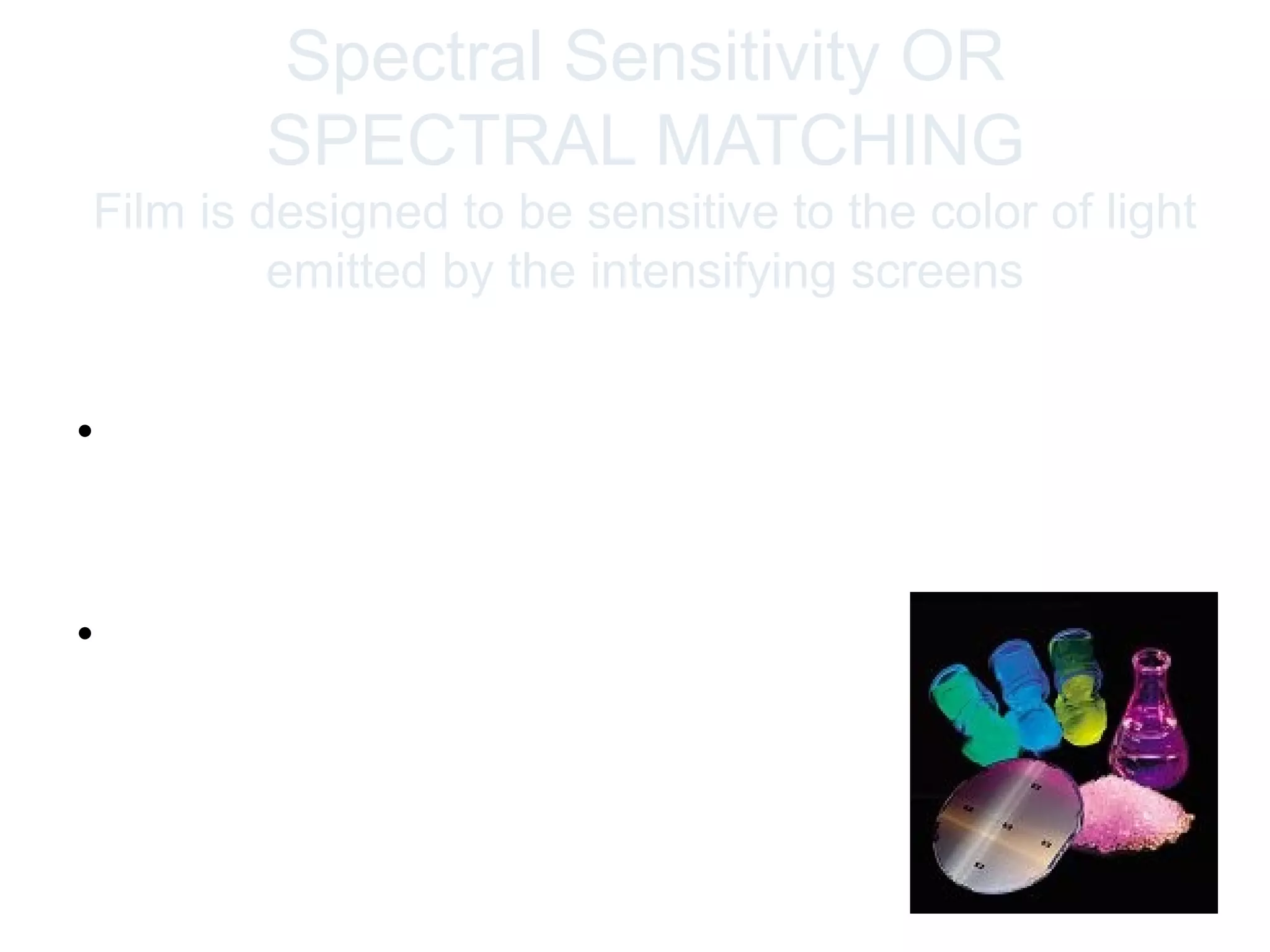 Radiographic film ; intensifying screens | PPT