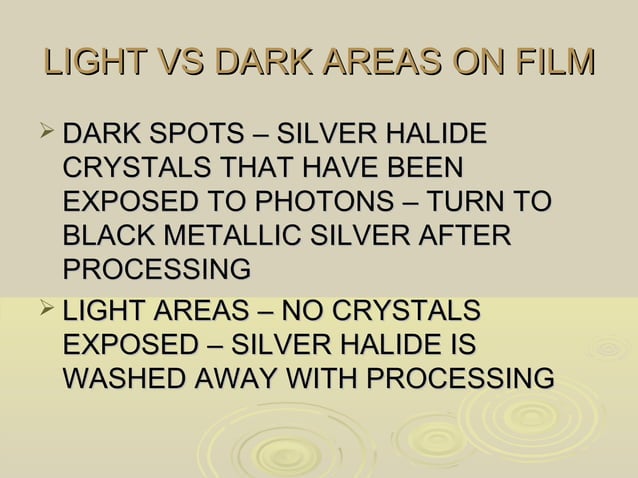 Radiographic film ; intensifying screens | PPT | Cameras and Camcorders ...