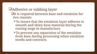 Conventional Radiographic Film and it's cross-sectional study sujan ...
