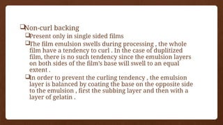 Conventional Radiographic Film and it's cross-sectional study sujan ...