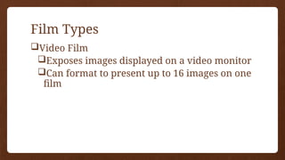 Conventional Radiographic Film and it's cross-sectional study sujan ...
