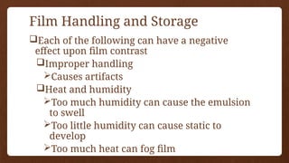 Conventional Radiographic Film and it's cross-sectional study sujan ...