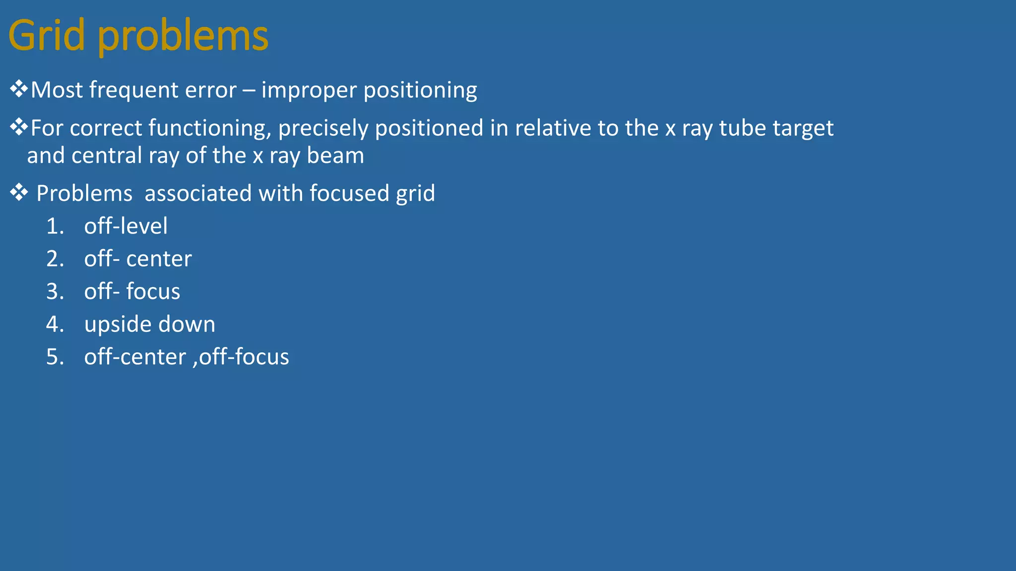 Radiographic grid Swastik | PPTX