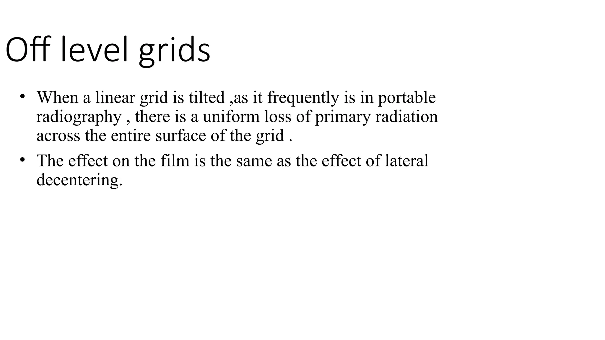 Radiographic grid uses and its types .pptx | Physics | Science