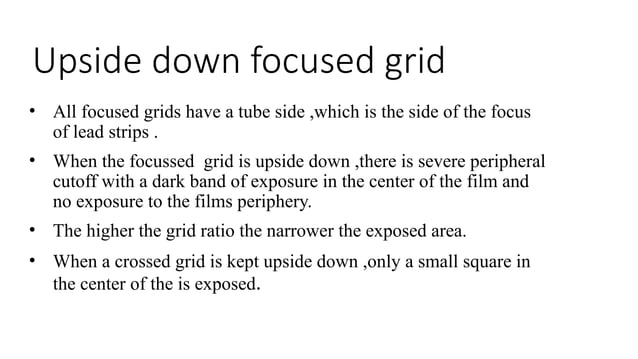 Radiographic grid uses and its types .pptx | Physics | Science