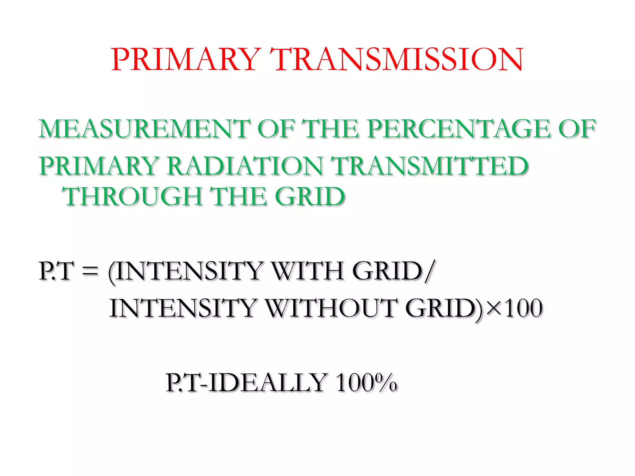 Radiographic grids | PPTX