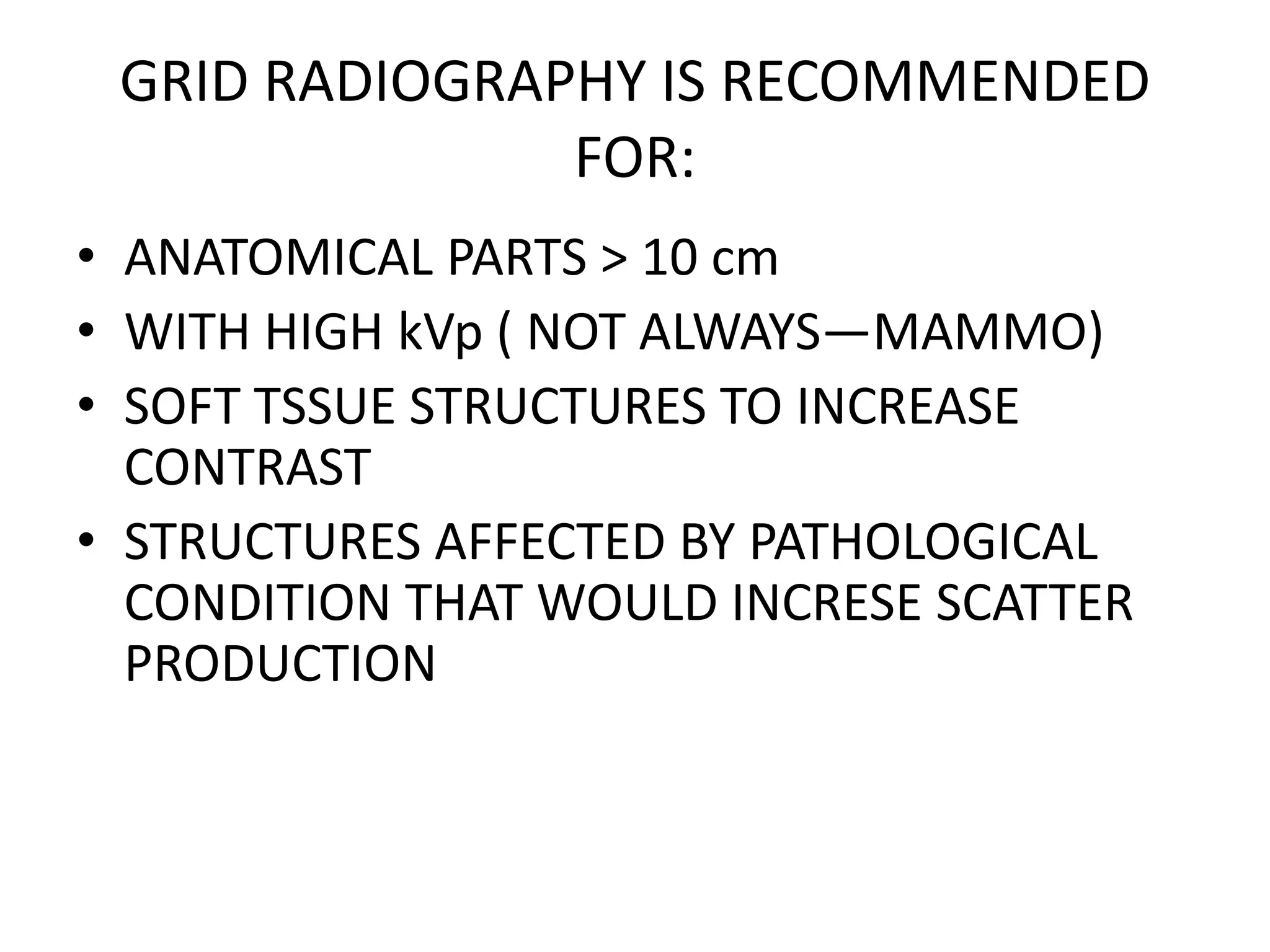 Radiographic grids | PPTX