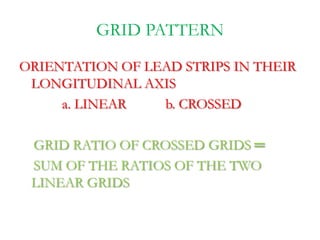 Radiographic grids | PPT