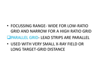 Radiographic grids | PPT