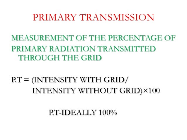 Radiographic grids
